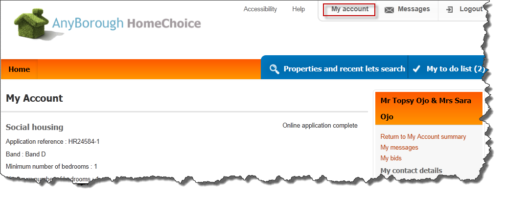 Help - AM Homefinder